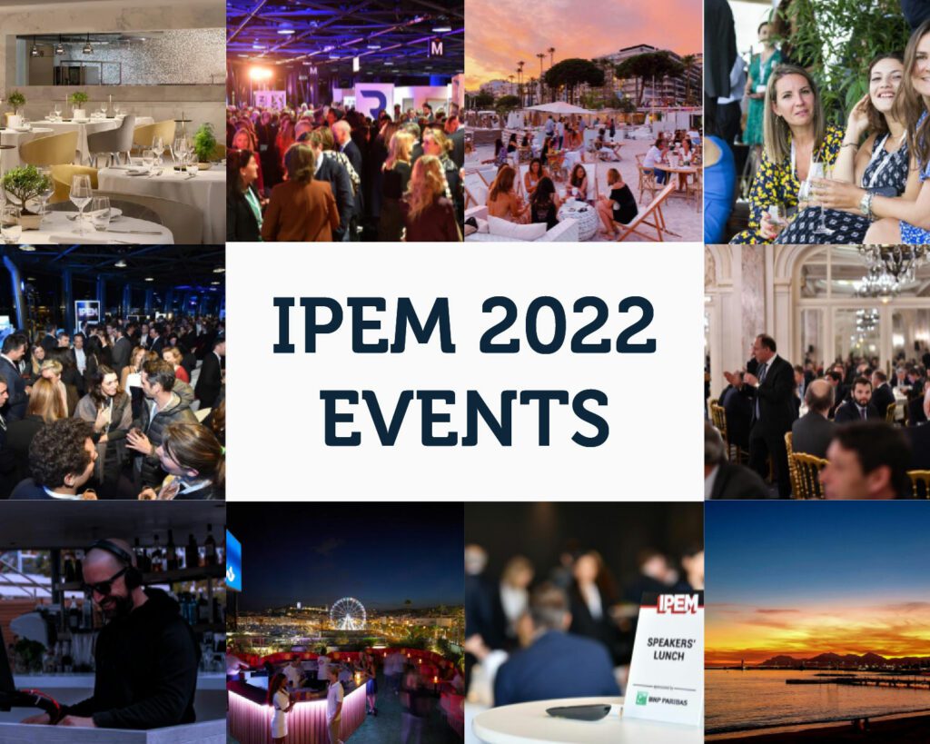 IPEM 2022 Events now released! Enjoying Cannes and the Mediterranean ...