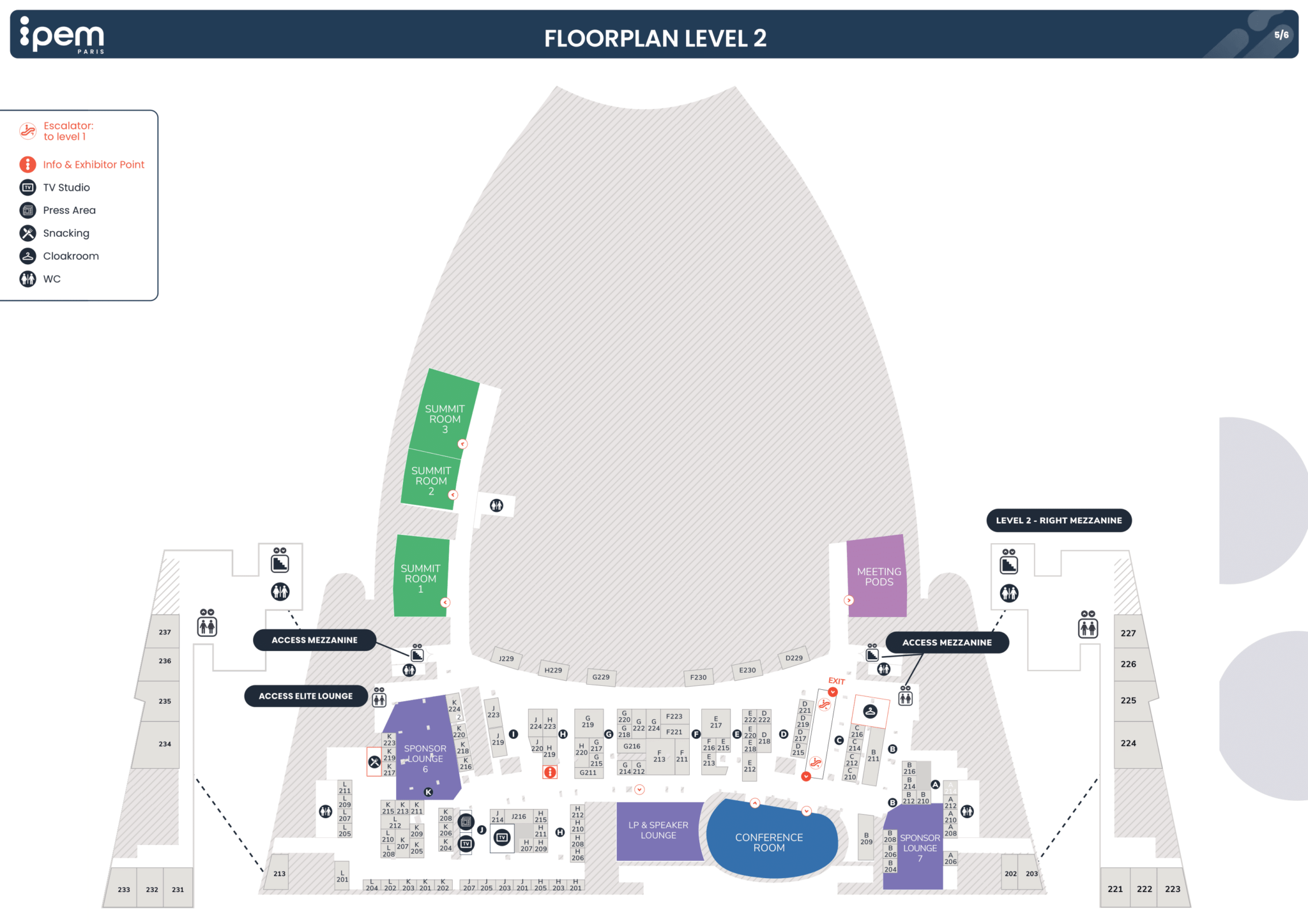 IPEM Paris 2025 Floorplan - Jan. 24-é6