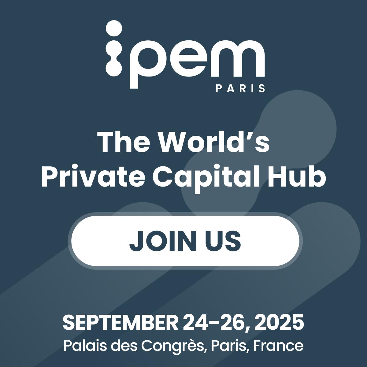 IPEM Paris 2025 - September, 24-26 | Palais des Congrès, Paris