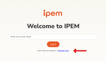 Login / Registration - IPEM