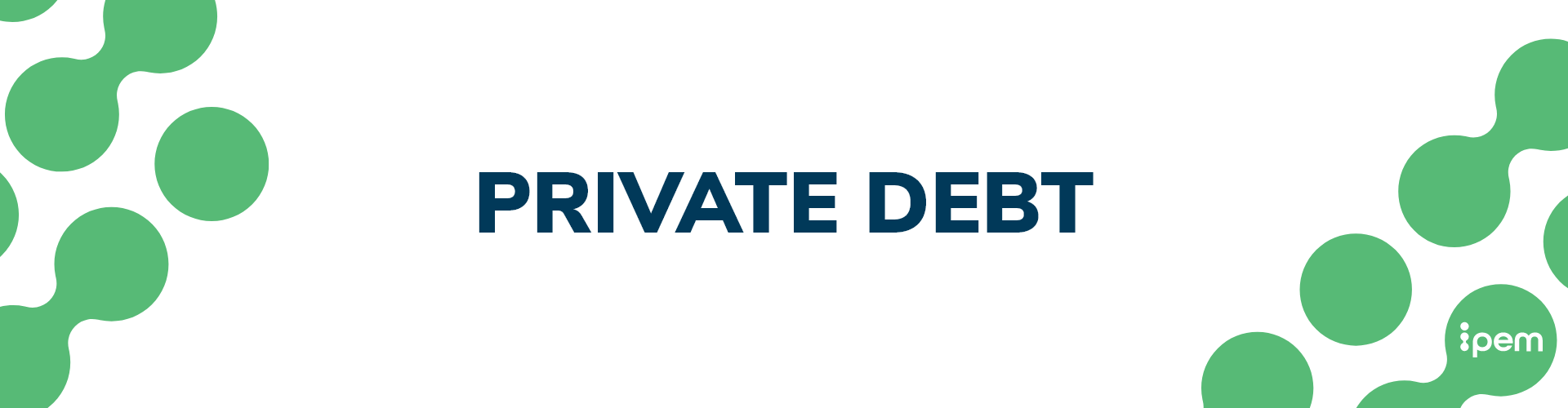 Private Debt: No stopping the Megatrend - IPEM
